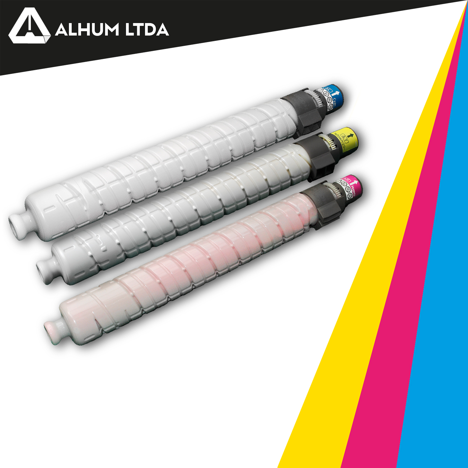 Toner Ricoh AFICIO MP C4000 4501 5000 5501 Cartucho Colores CMY MIC - Alhum