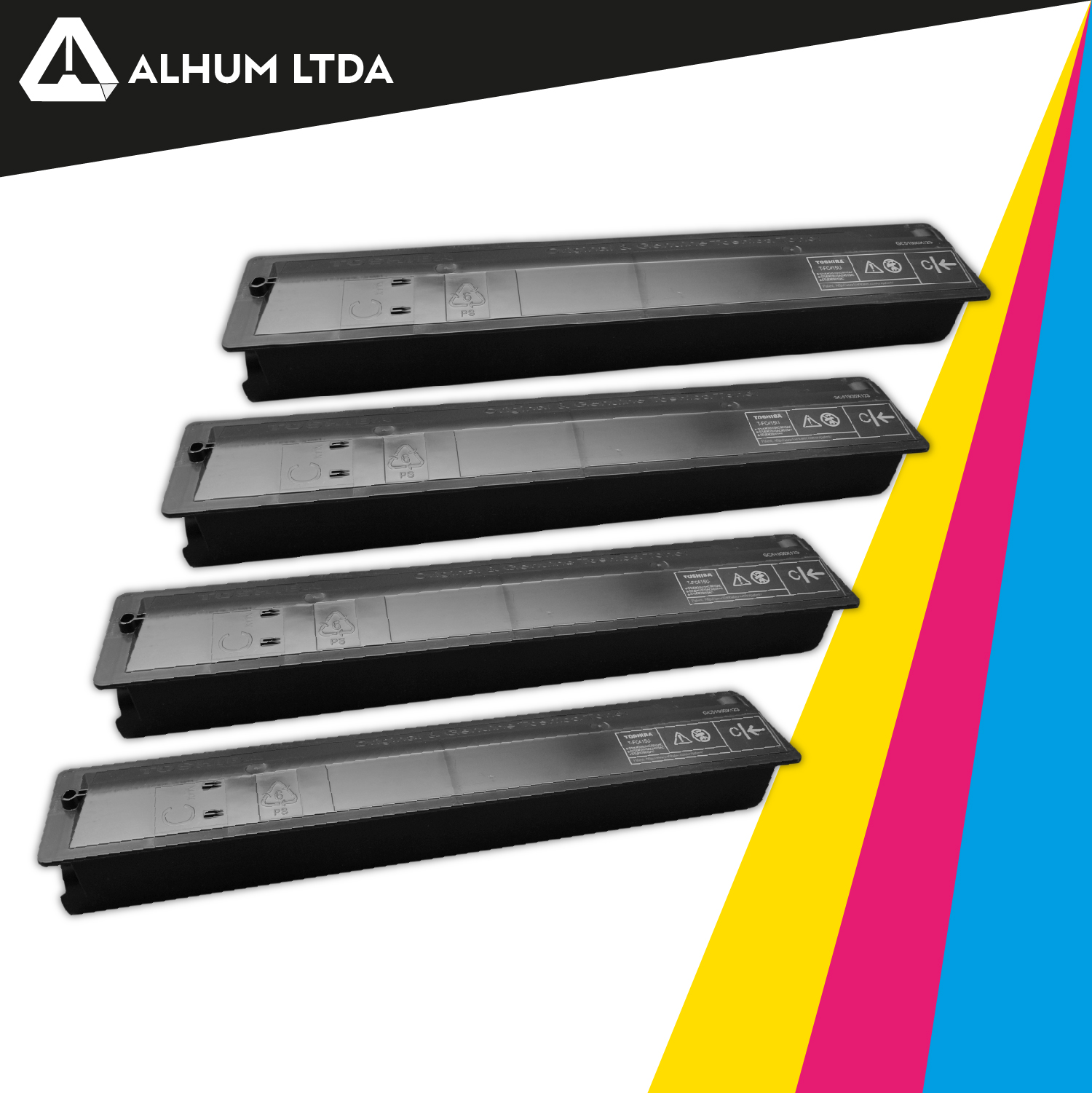 Toner Toshiba Estudio 2515AC 3015AC 3515AC 4515AC 5015AC Cartucho Cmyk ...