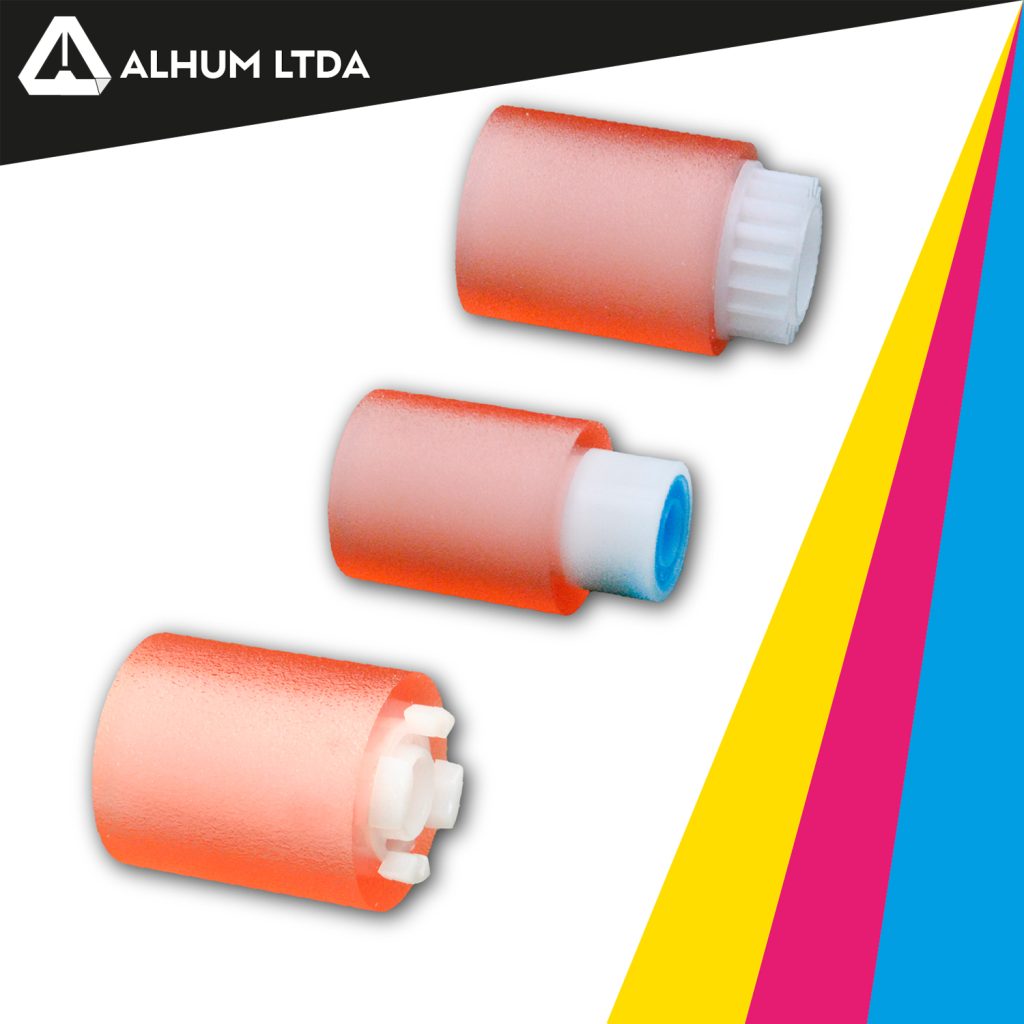 Kit Cauchos Ricoh Aficio 3035 MP 2852 3500 4500 5001 Original - Alhum