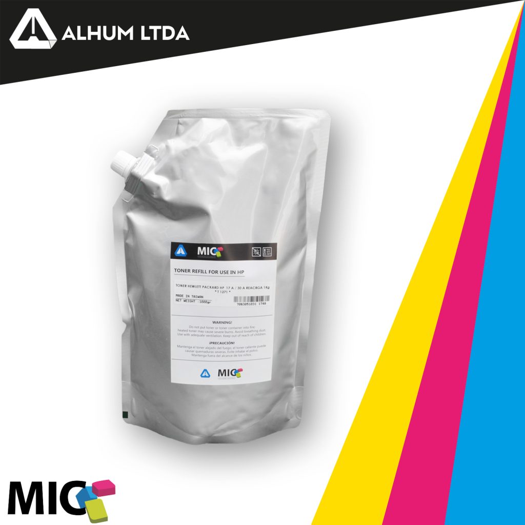 Toner Hewlett Packard HP M102 M104 M203 217A 218A 230A Recarga x 1 KG ...