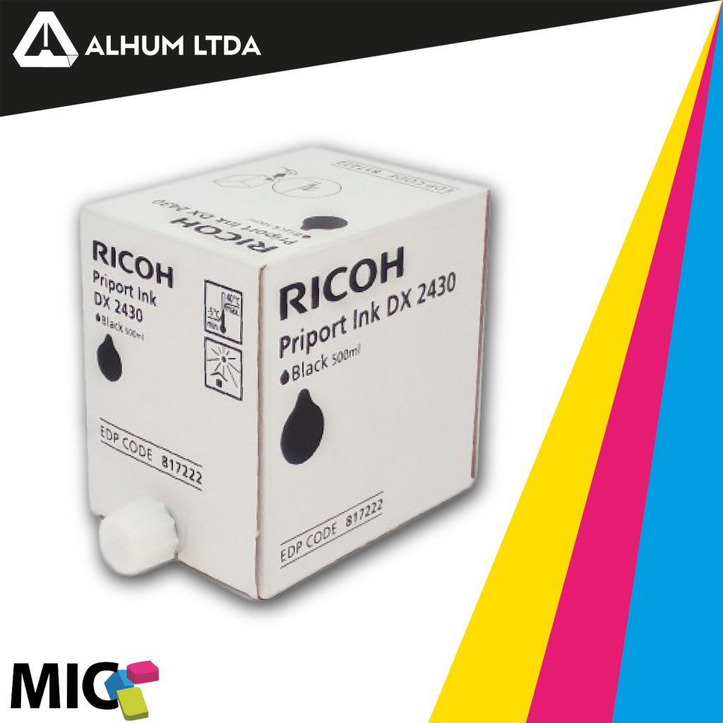 Tinta Duplicador Ricoh DX 2330 2430 Original Archivos - Alhum