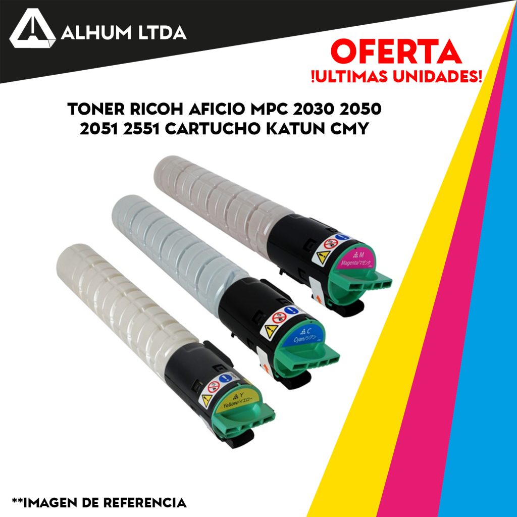 Toner Ricoh Aficio MP C2050 C2051 C2550 C2551 Cmy Katun - Alhum