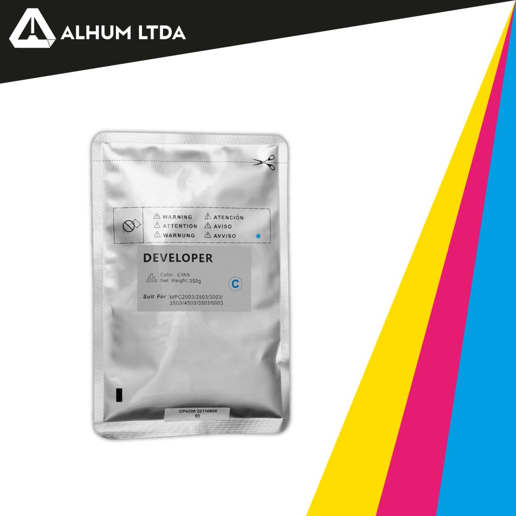 Revelador Ricoh AFICIO MPC 3003 3504 4503 4504 5503 6503 6504 Hyb Cmy ...