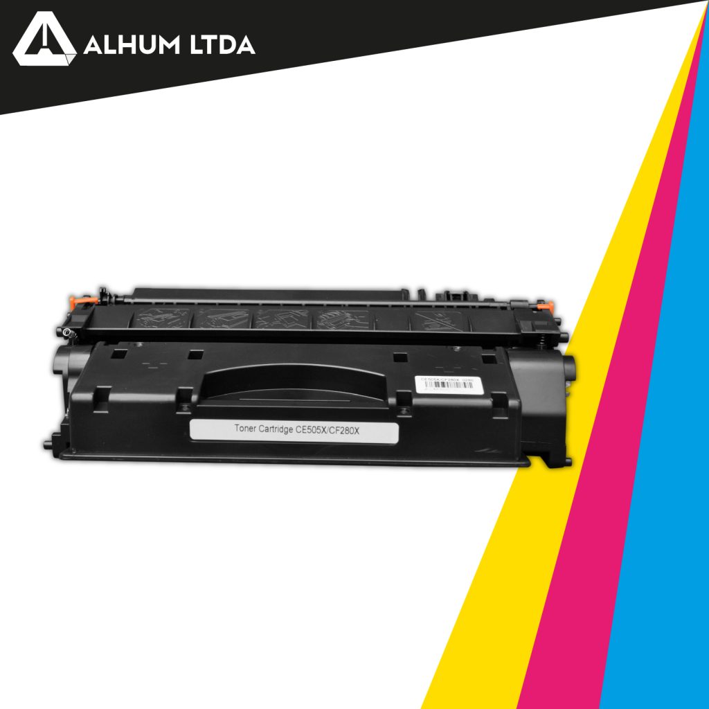 Toner Hewlett Packard CE505A TIPO 05X CF280X Cartucho Mic - Alhum